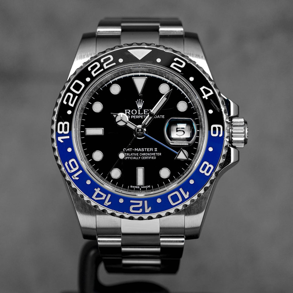 ROLEX GMT MASTER-II BATMAN (WATCH ONLY) – Preownedwatch Indonesia